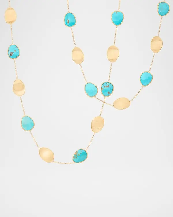 Marco Bicego 18k Yellow Gold Lunaria Necklace With
