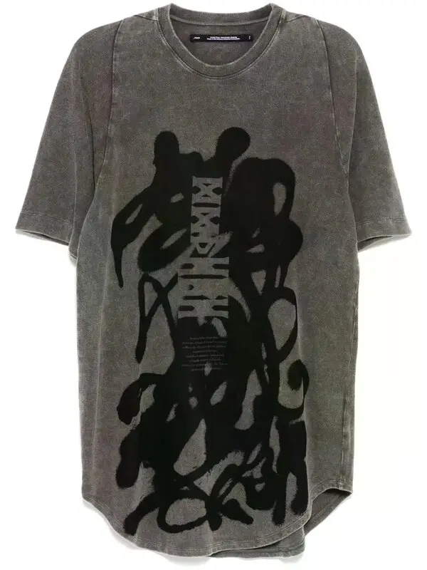 JULIUS Jd Abstract Graffiti Tee