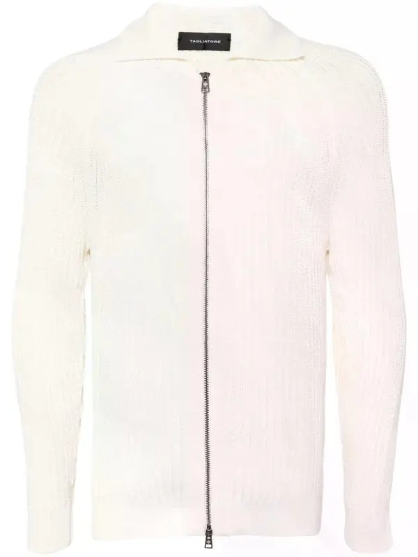 Tagliatore Zip-up Cardigan