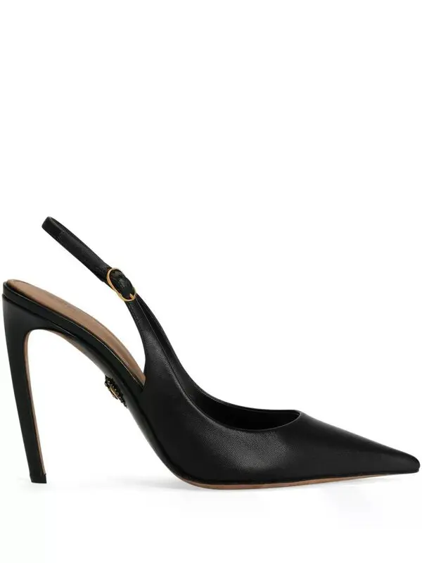 Dolce & Gabbana Leather Slingback Pumps - Black