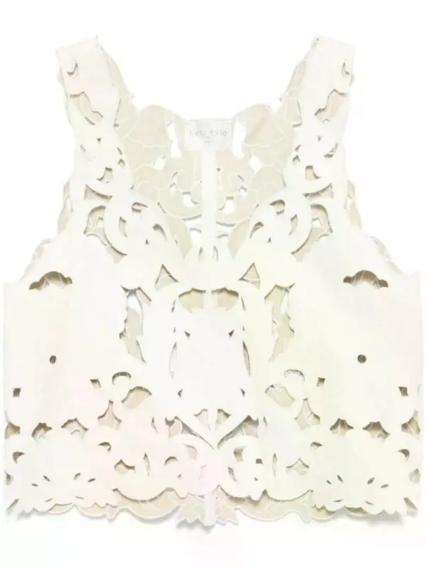 FORTE_FORTE Floral-motif Top