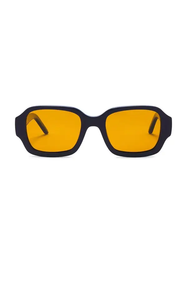 BRU EYEWEAR Olan Rectangle Sunglasses - Sunset