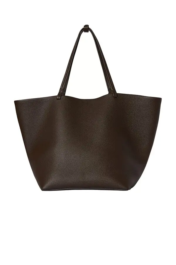 THE ROW Xl Park Tote Bag - Deep Brown Ans