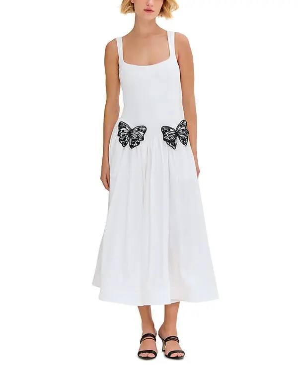 PatBO Merian 3d Butterfly Dress
