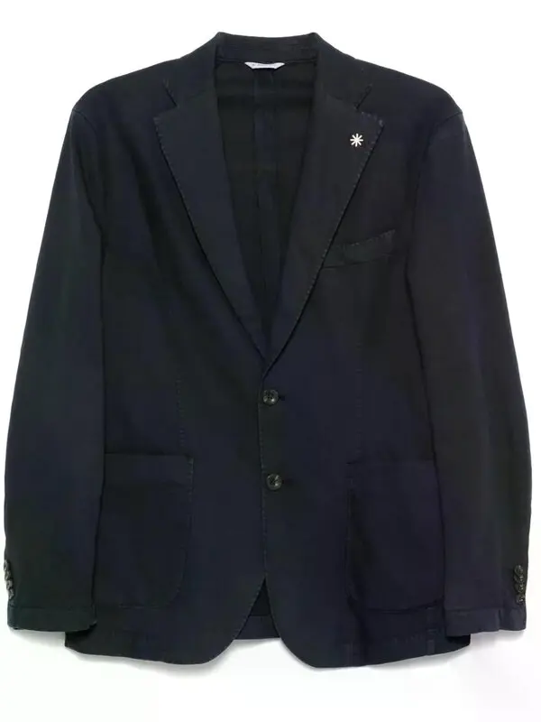 MANUEL RITZ Brooch-detail Blazer