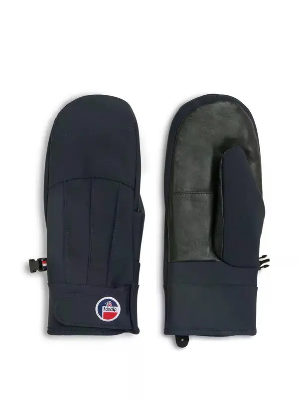Fusalp Logo-patch Gloves - Blue