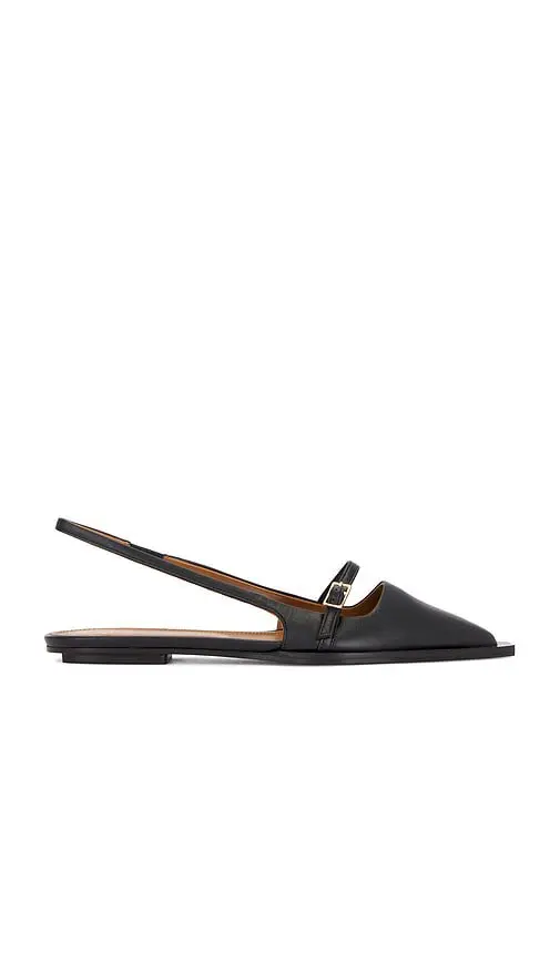 ATP ATELIER Cortina Nappa Flats - Black
