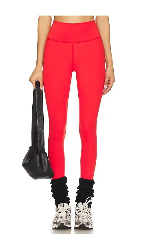 WELLBEING + BEINGWELL Flowwell Callista 7/8 Legging In Red - Lava Red
