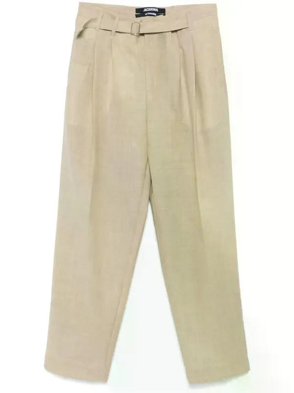 Jacquemus Le Pantalon Canvas Trousers