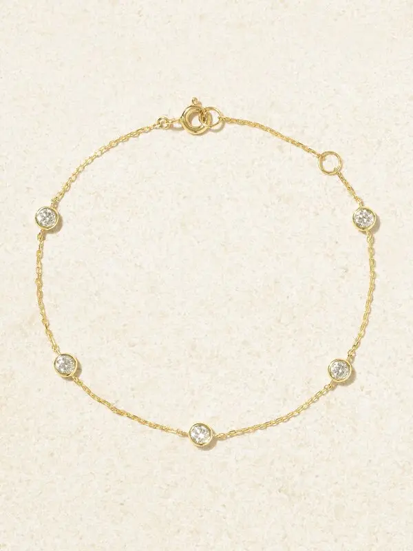 STONE AND STRAND By The Yard 10-karat Laboratory-grown Diamond Bracelet