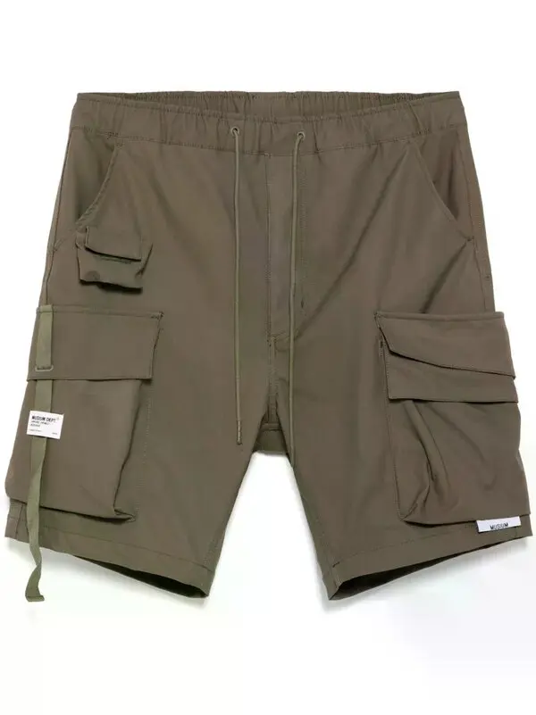 MUSIUM DIV. Drawstring Cargo Shorts - Neutrals