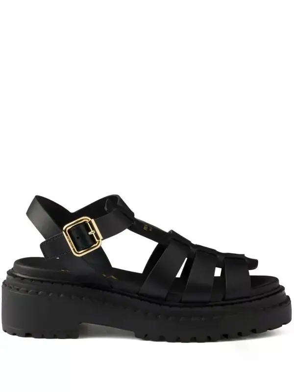 Prada Fisherman's Sandals - Black