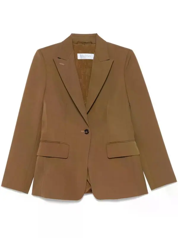 Max Mara Palchi Blazer - Brown