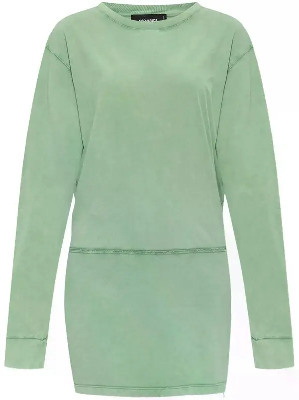 Dsquared2 Long-sleeve Mini Dress - Green