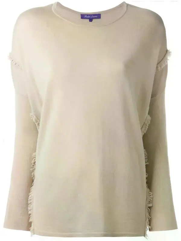 Ralph Lauren Fringed Sweater