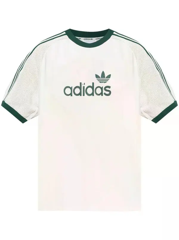 Adidas Mesh-panel T-shirt - White