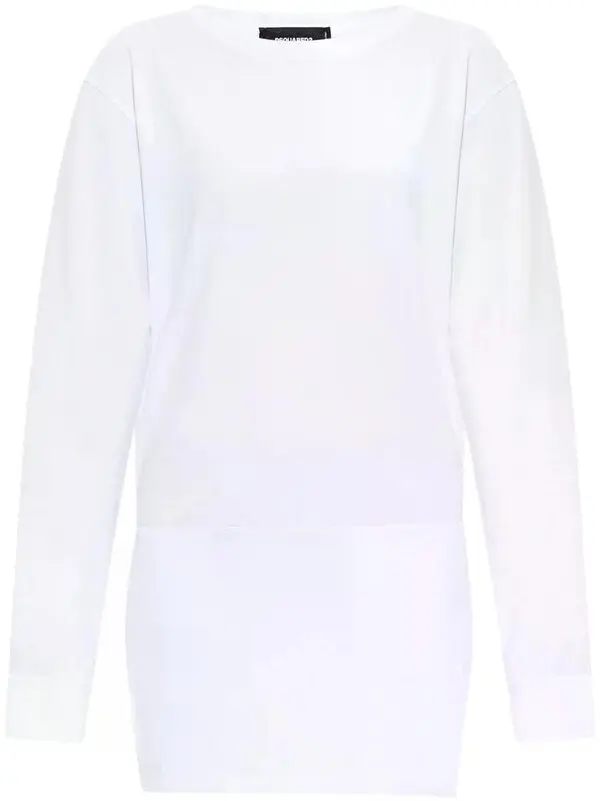 Dsquared2 Text-print Dress - White