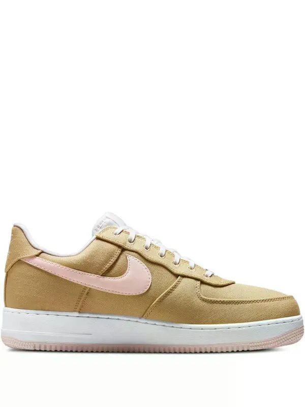 Nike Air Force 1 Low Linen Canvas Sneakers