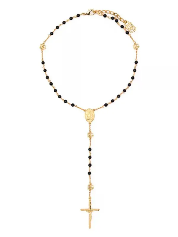 Dolce & Gabbana Rosary-style Necklace - Gold
