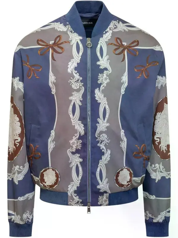 Versace Cameo Bomber Jacket