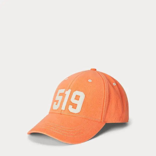 Ralph Lauren Felt-patch Twill Cap