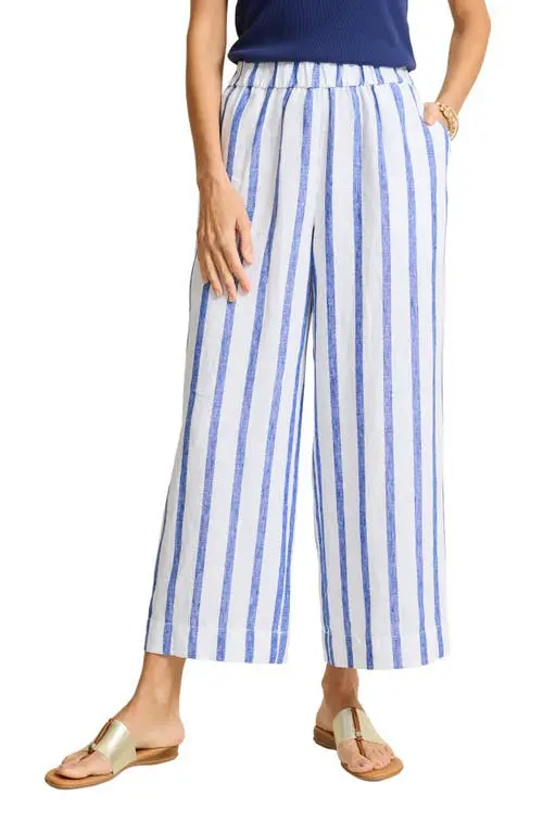 Tommy Bahama Isla Sol Two Palms Stripe Linen Pants