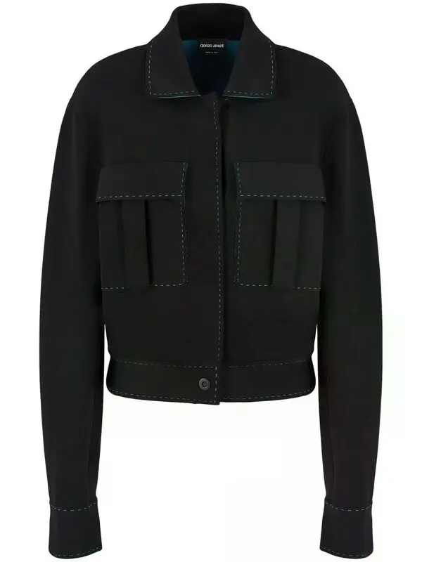 Giorgio Armani Buttoned-up Jacket