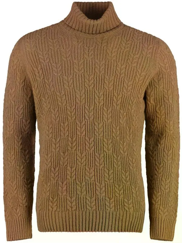 DRUMOHR Roll-neck Wool Jumper