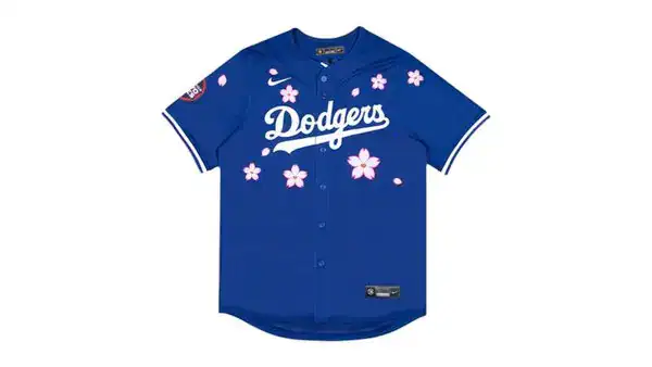 Nike X Takashi Murakami Dodgers Tokyo Away Jersey - Blue