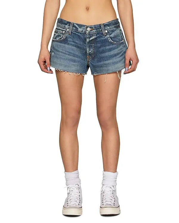 EB DENIM Low Rise Denim Shorts - Tommy