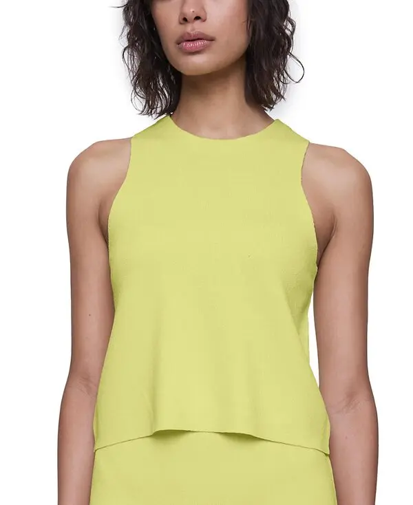 Rebecca Minkoff Lola Intarsia Top - Chamomile