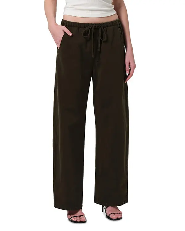 Citizens Of Humanity Ayla Pull On Pants - Dark Olive