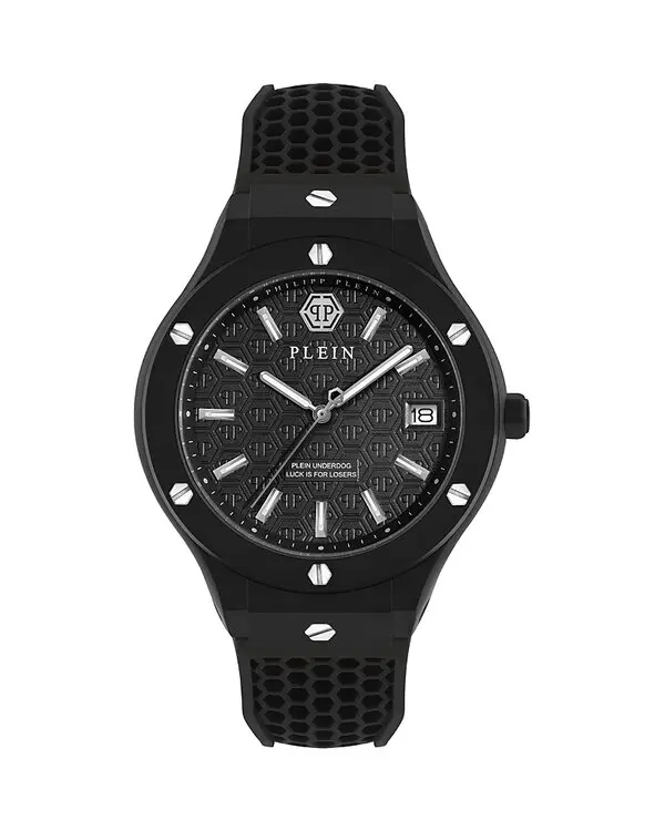Philipp Plein Plein Underdog 44mm Watch - Black/black