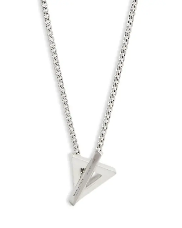Bottega Veneta Triangle Necklace