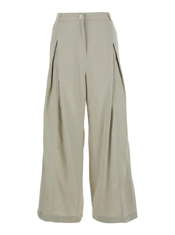 LOW CLASSIC Palazzo Pants With Front Pences