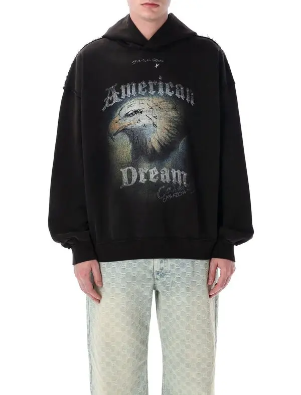 MISBHV American Dream Hoody - Washed Black