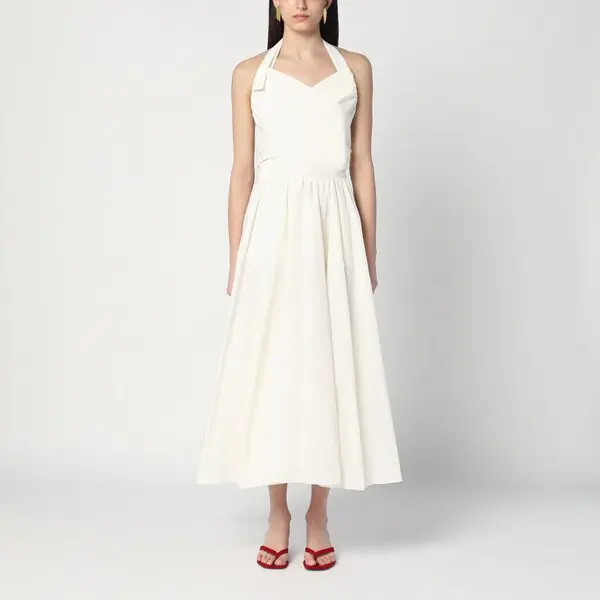 Patou Dress With Back Bow