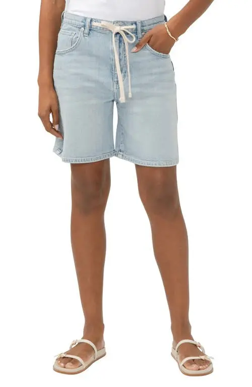 SILVER JEANS CO. Drawstring Denim Shorts