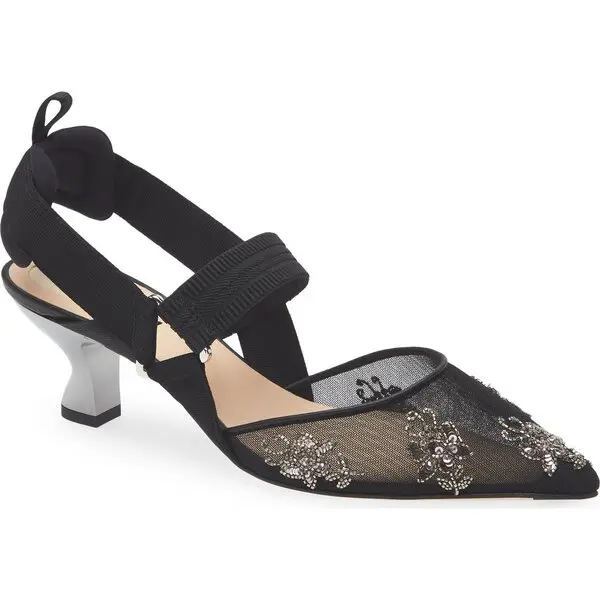 Fendi Colibri Slingback Pump