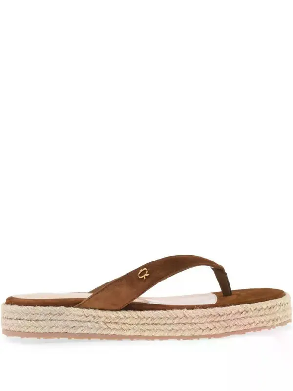GIANVITO ROSSI Suede Espadrilles