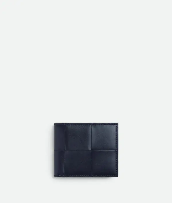 Bottega Veneta Cassette Bi-fold Wallet - Space/sapele