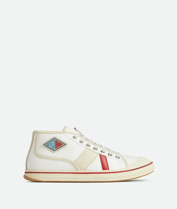 Bottega Veneta Eliot Sneaker - White/sea Salt