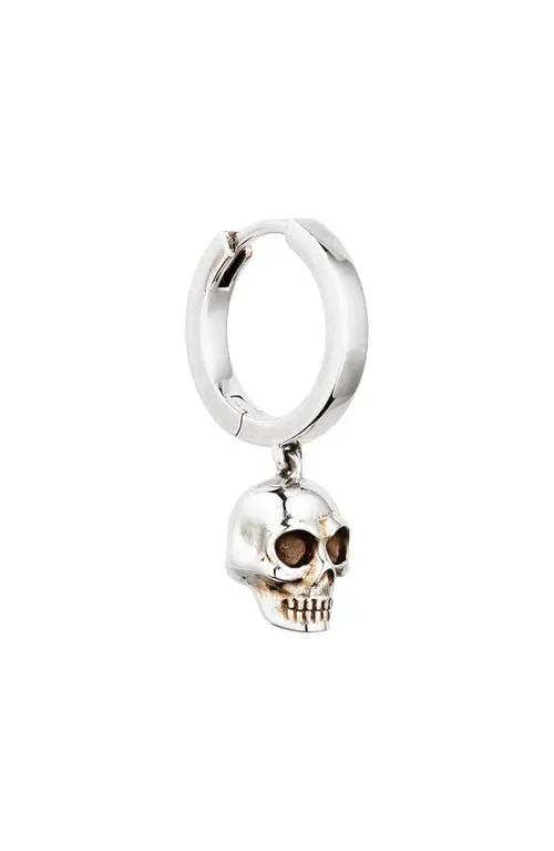 Alexander McQueen Skull Hoop Earring