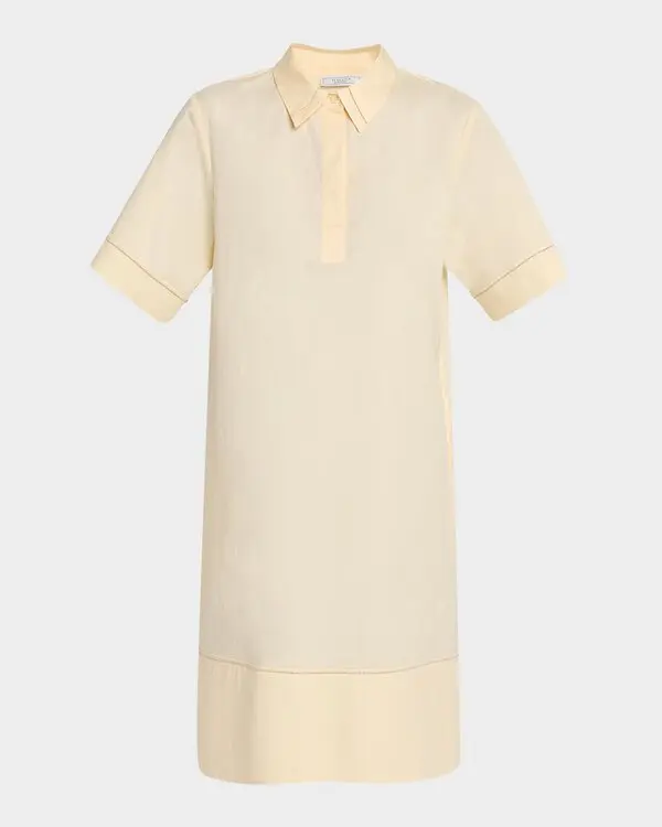Peserico Chain-trimmed Shirtdress