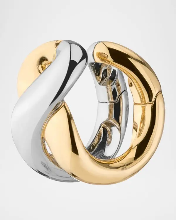 Demarson Odell Two-tone Ear Cuff - Gold & Silver