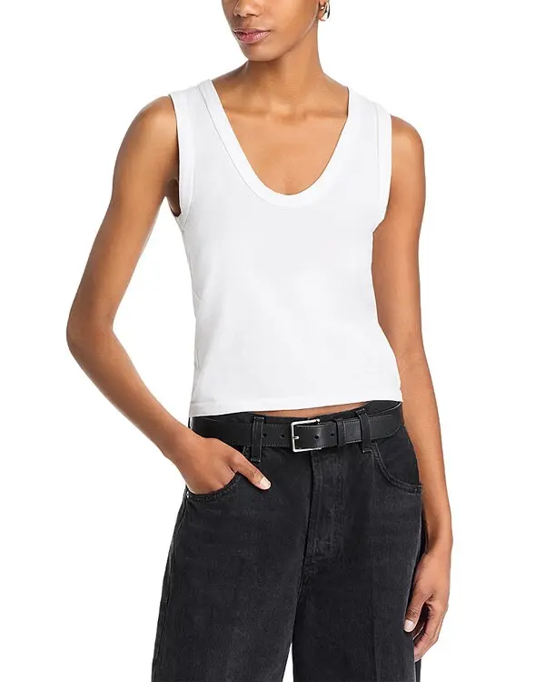 PERFECTWHITETEE Khara Tank Top - White