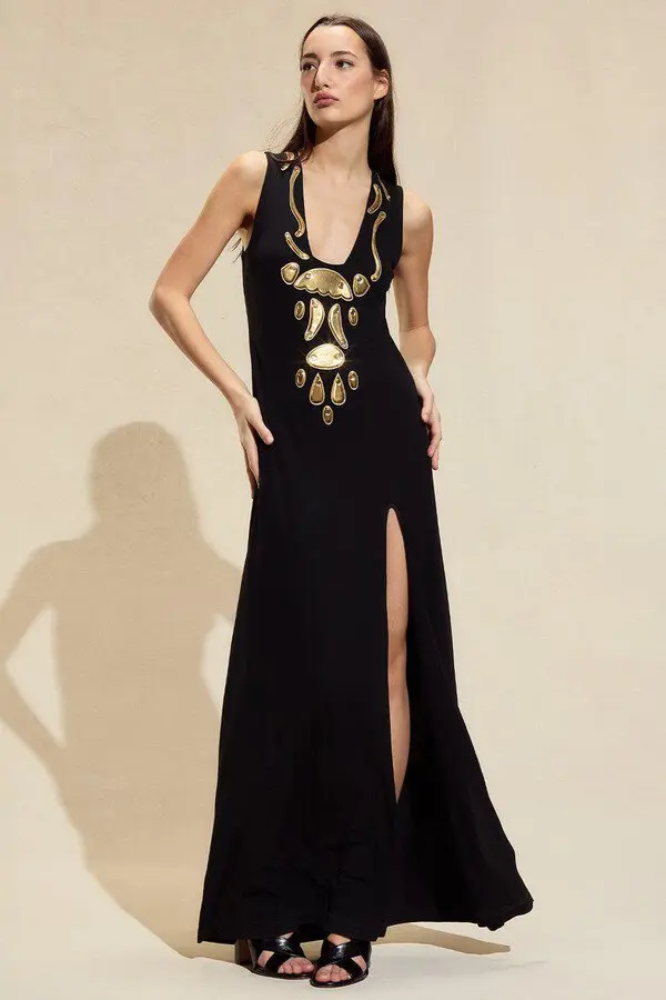 Cynthia Rowley Calypso Square Neck Dress