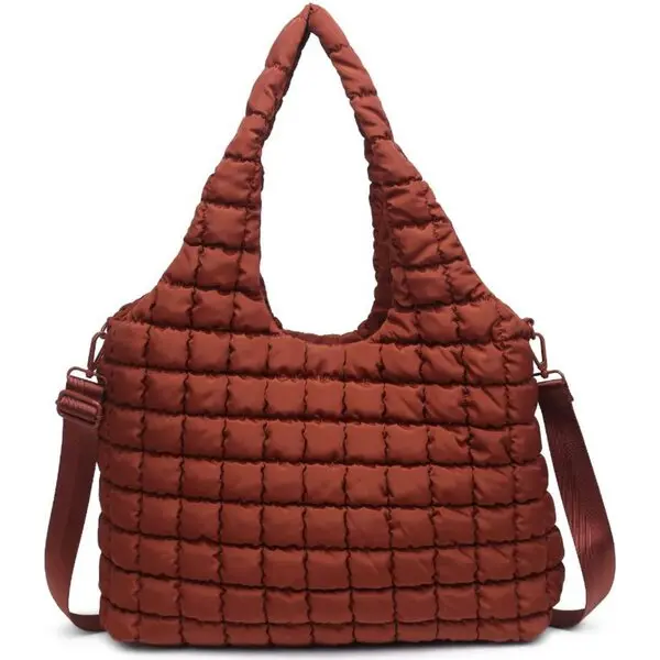 SOL AND SELENE Elevate Hobo Bag - Rust
