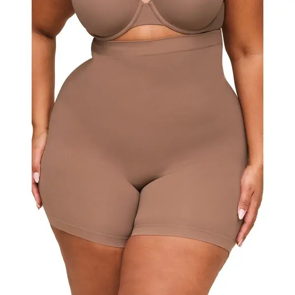 ADORE ME Reece High-waisted Smoothing Shorts - Medium Beige