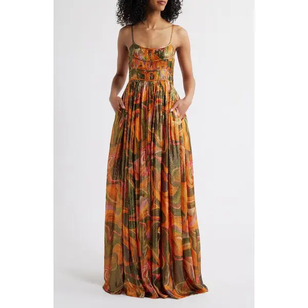 SANI Leela Metallic Gown